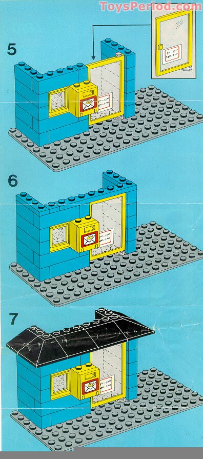 LEGO 6689 Post-Station Instructions and Parts List