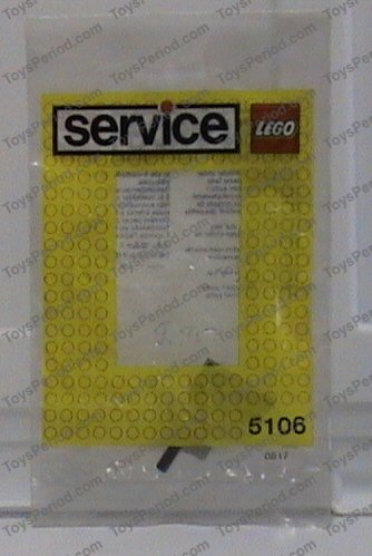 LEGO 5106 Two-Way Valve and Non-Return Valve Set Parts List