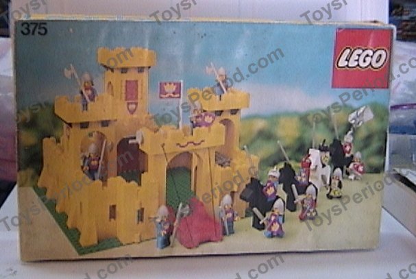 LEGO 375-2 Castle Instructions and Parts List