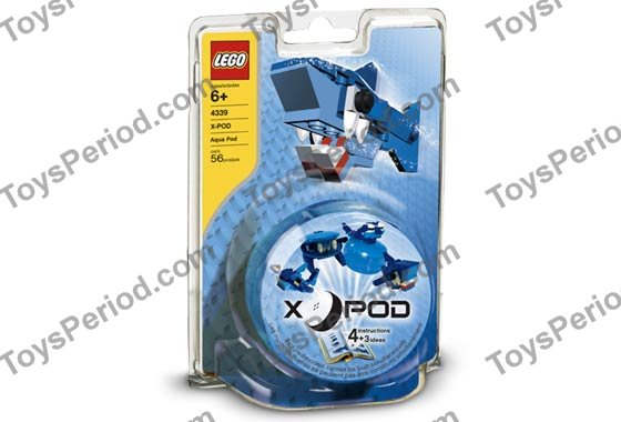 LEGO 4339 Aqua Pod Instructions and Parts List