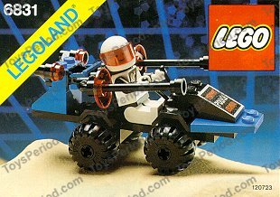 LEGO 6831 Message Decoder Instructions and Parts List