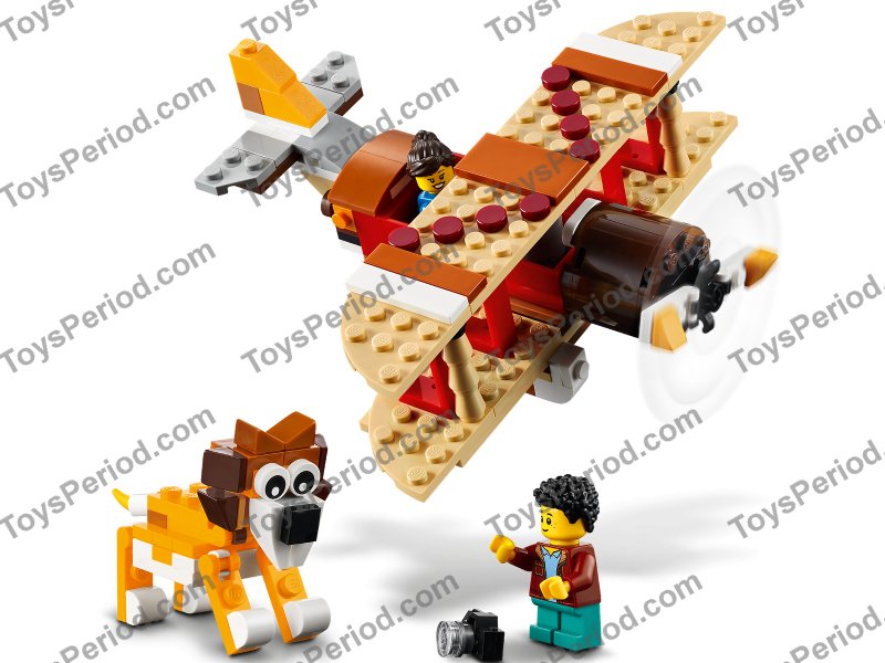 LEGO 31116 Safari Wildlife Tree House Set Parts List