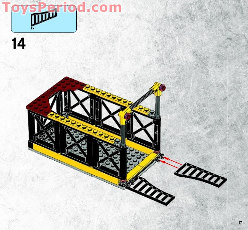 LEGO 5885 Triceratops Trapper Instructions and Parts List