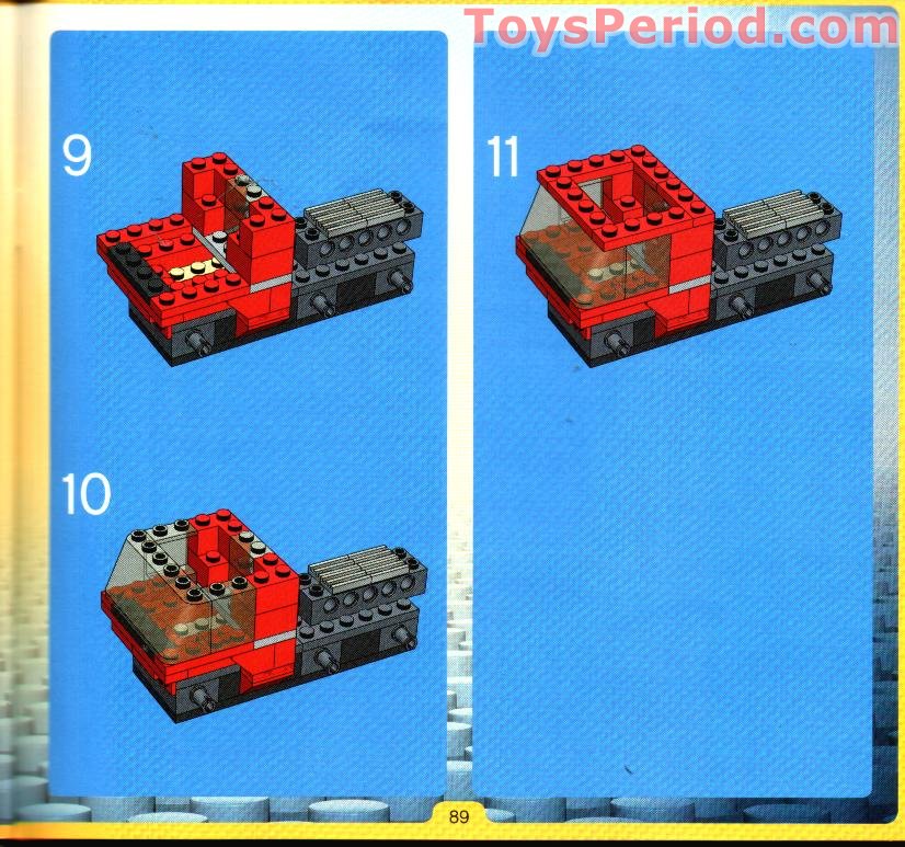 LEGO 4883 Gear Grinders Instructions and Parts List