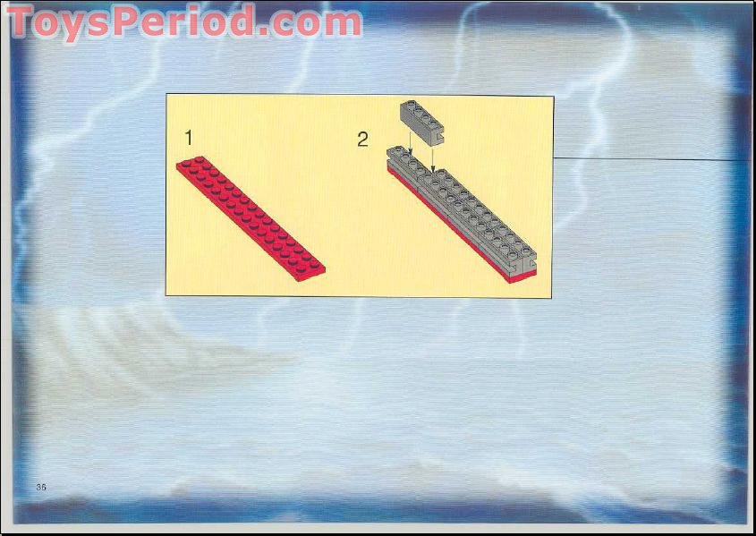 LEGO 6776 Ogel Control Center Instructions and Parts List