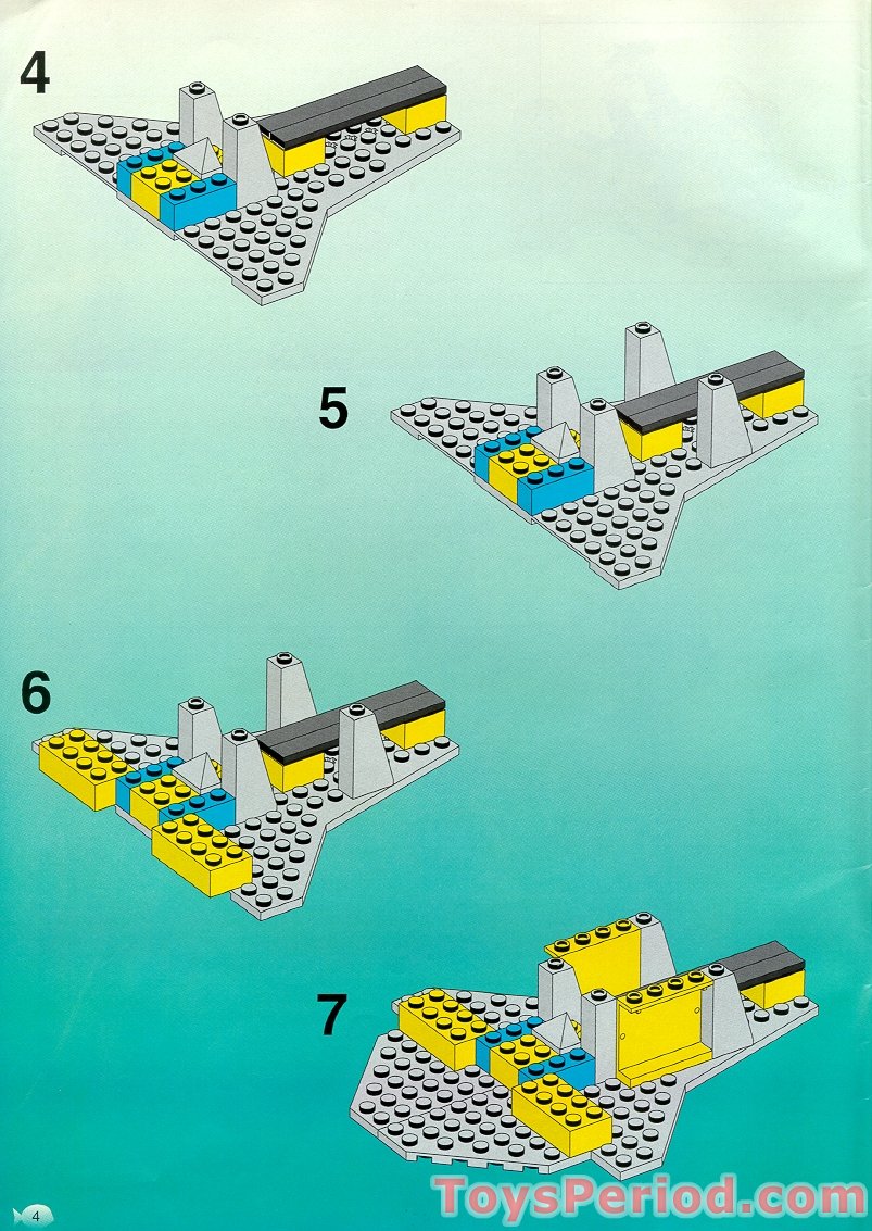 LEGO 6199 Hydro Crystalization Station Instructions and Parts List