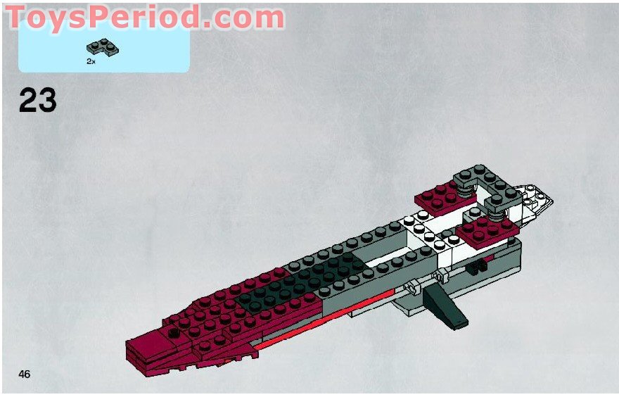 LEGO 7751 Ahsoka's Starfighter and Vulture Droid Instructions and Parts ...