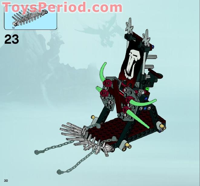 LEGO 7038 Troll Assault Wagon Instructions and Parts List