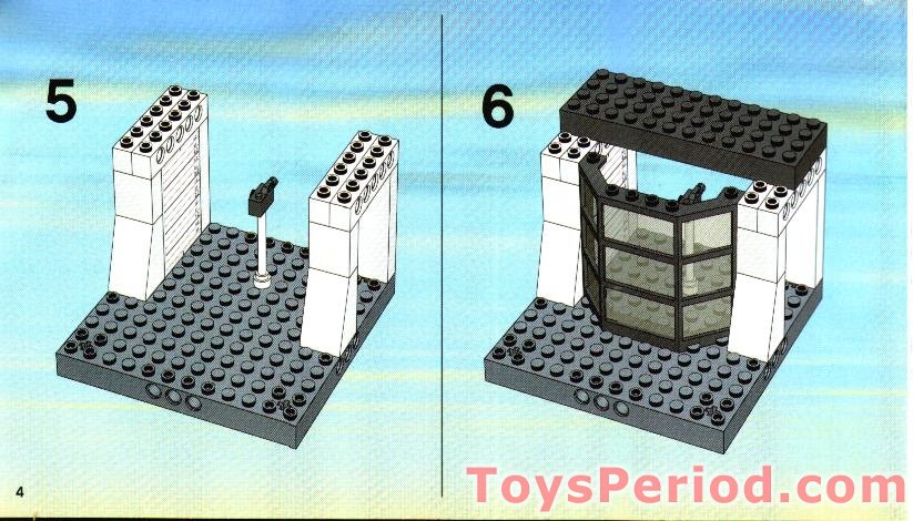 LEGO 7237-2 Police Station - Without Light-Up Minifig Instructions and ...