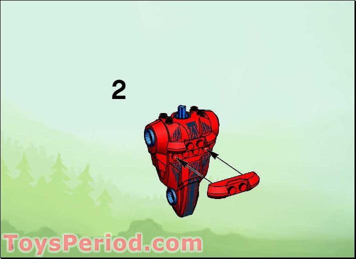 LEGO 8785-1 Santis (USA Version with 3 Cards) Instructions and Parts List