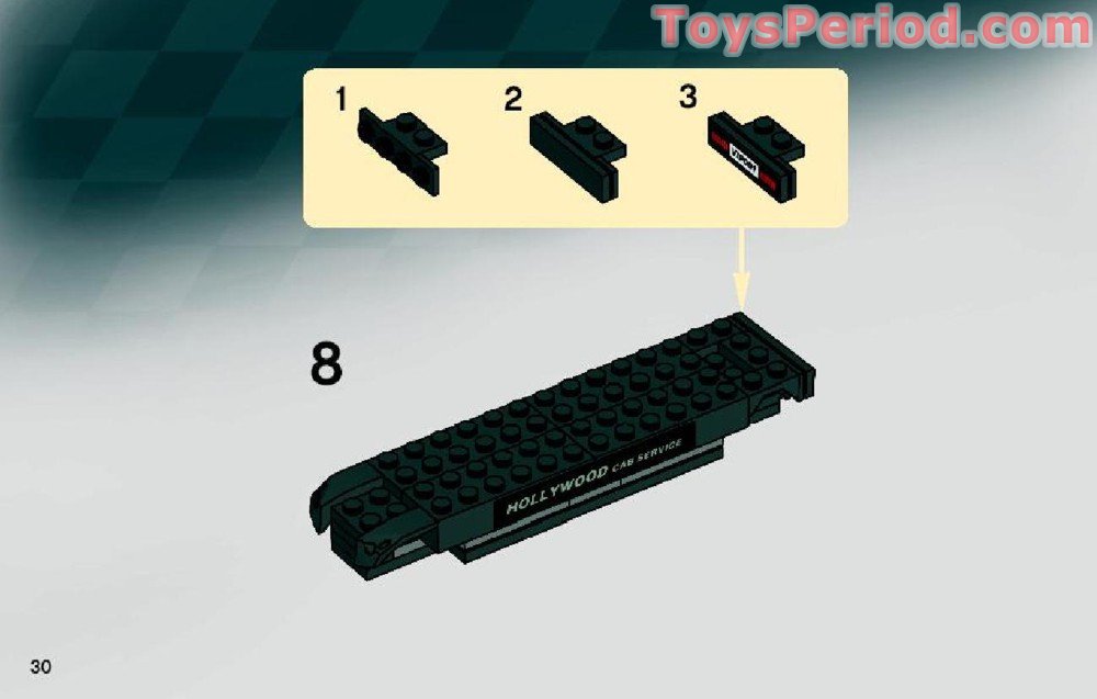 LEGO 8495 Crosstown Craze Instructions and Parts List