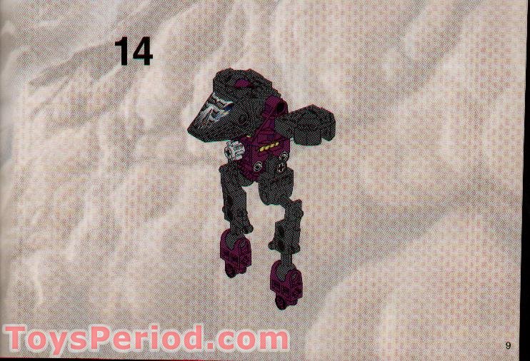 LEGO 8522 Spark Slizer Instructions and Parts List