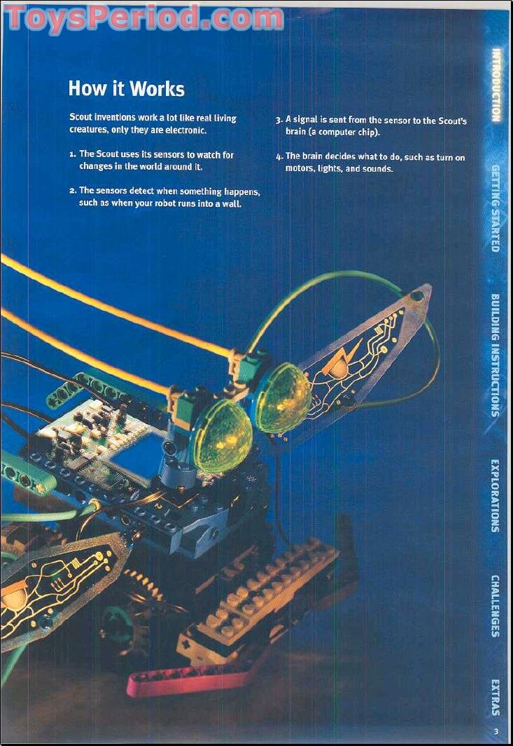 LEGO 9735 Robotics Discovery Set Instructions and Parts List