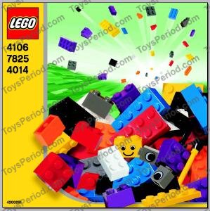 LEGO 7825 Creator Bucket Instructions and Parts List