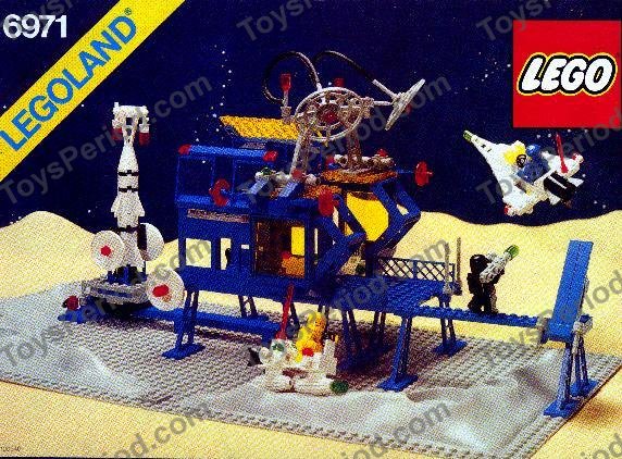 LEGO 6971 Inter-Galactic Command Base Instructions and Parts List