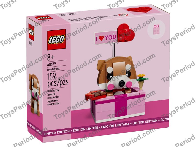 LEGO 40679 Love Gift Box Set Parts List