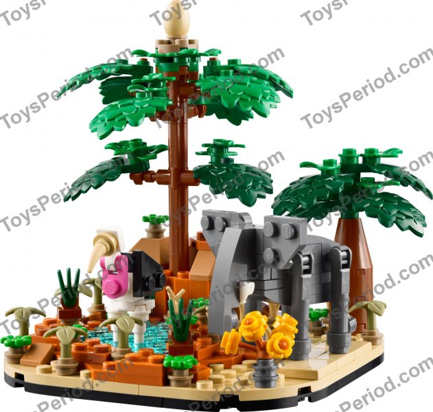 LEGO 40784 African Savanna Diorama Set Parts List