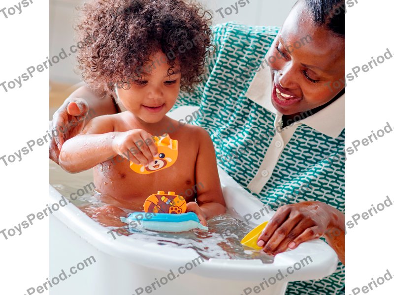 LEGO 10964 Bath Time Fun: Floating Red Panda Set Parts List