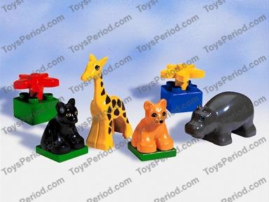 LEGO 2862 Baby Animals Set Parts List