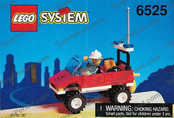 Town Theme Sets - LEGO 6525 Blaze Commander Vintage 1995 Classic Town ...