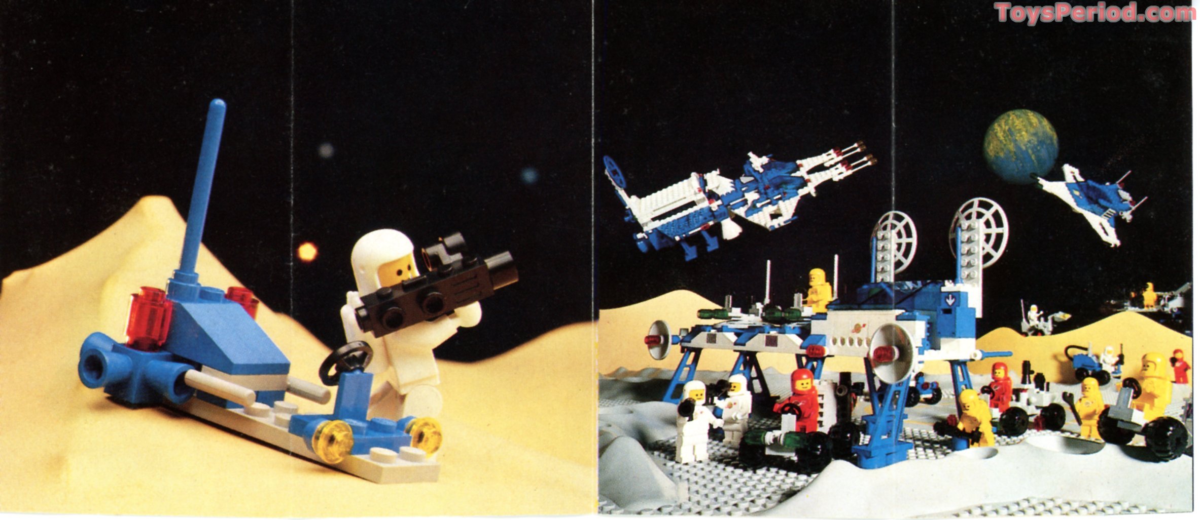 LEGO 6803 Space Patrol Instructions and Parts List