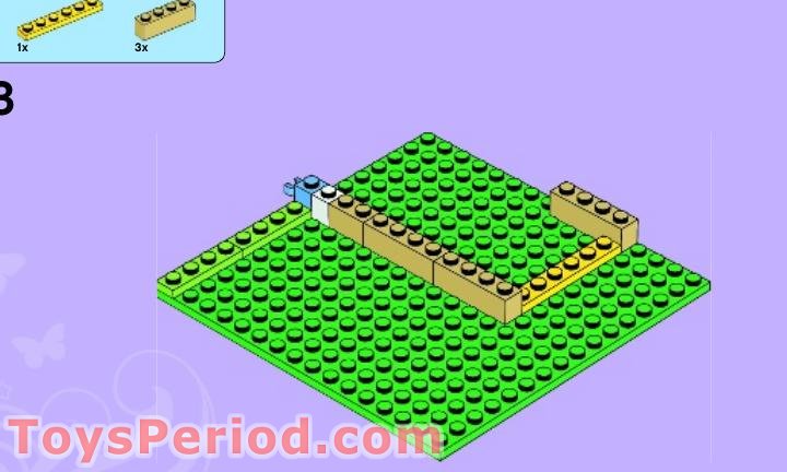 LEGO 3189 Heartlake Stables Instructions and Parts List