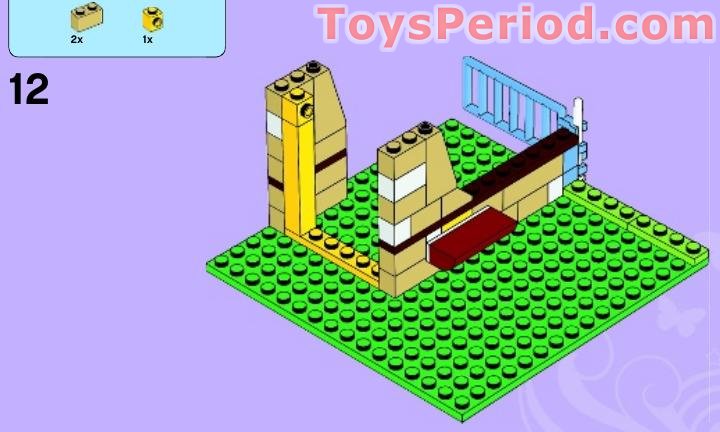 LEGO 3189 Heartlake Stables Instructions and Parts List