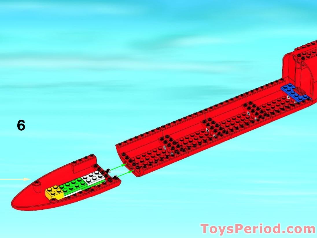 LEGO 3182 Airport Instructions and Parts List