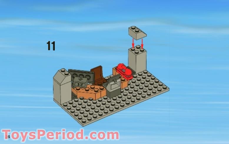 LEGO 3368 Space Center Instructions and Parts List