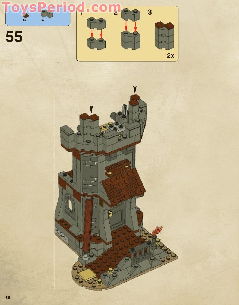 LEGO 4194 Whitecap Bay Instructions and Parts List