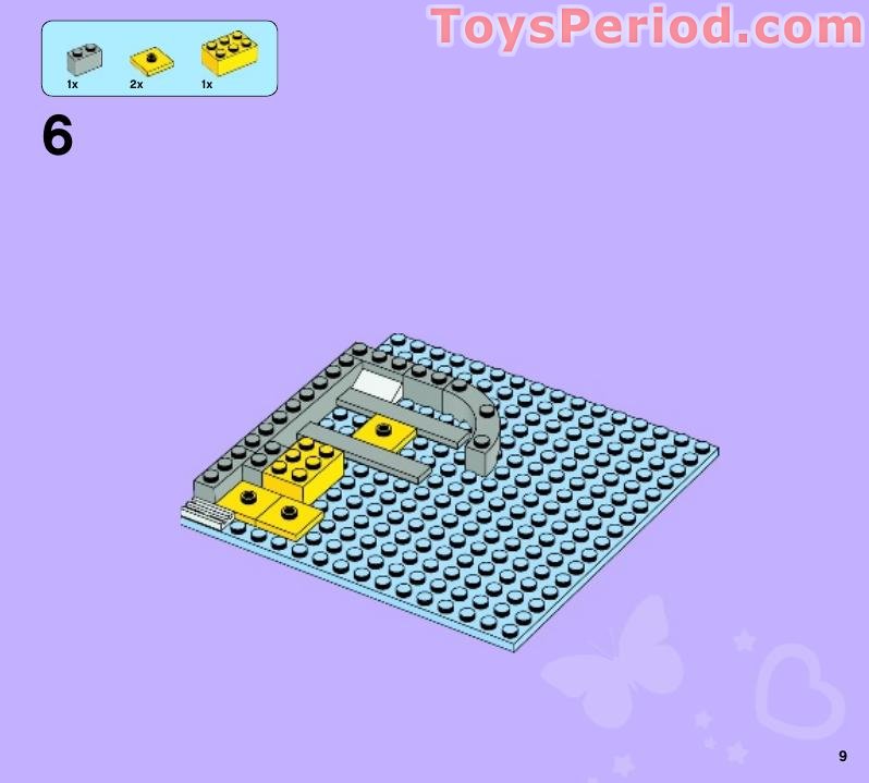 LEGO 41007 Heartlake Pet Salon Instructions and Parts List