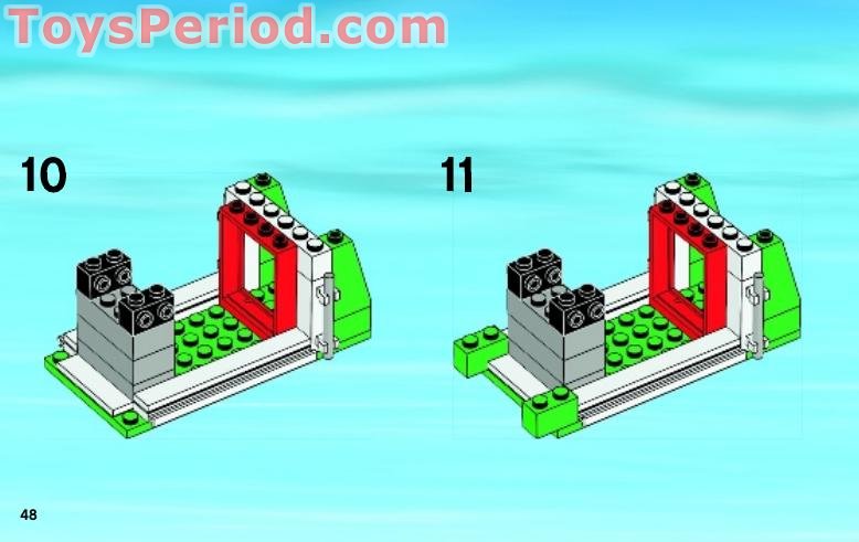 LEGO 4432 Garbage Truck Instructions and Parts List