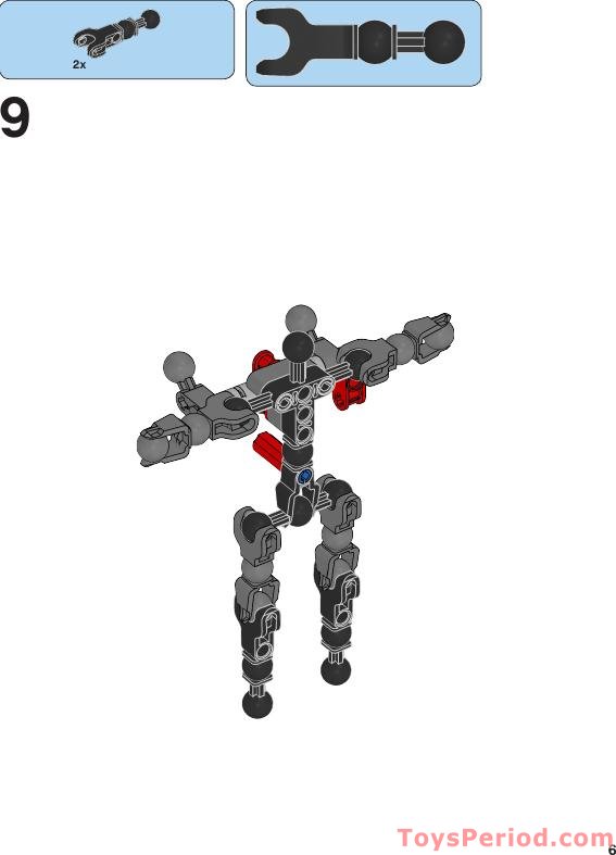 LEGO 44002 Rocka Instructions and Parts List
