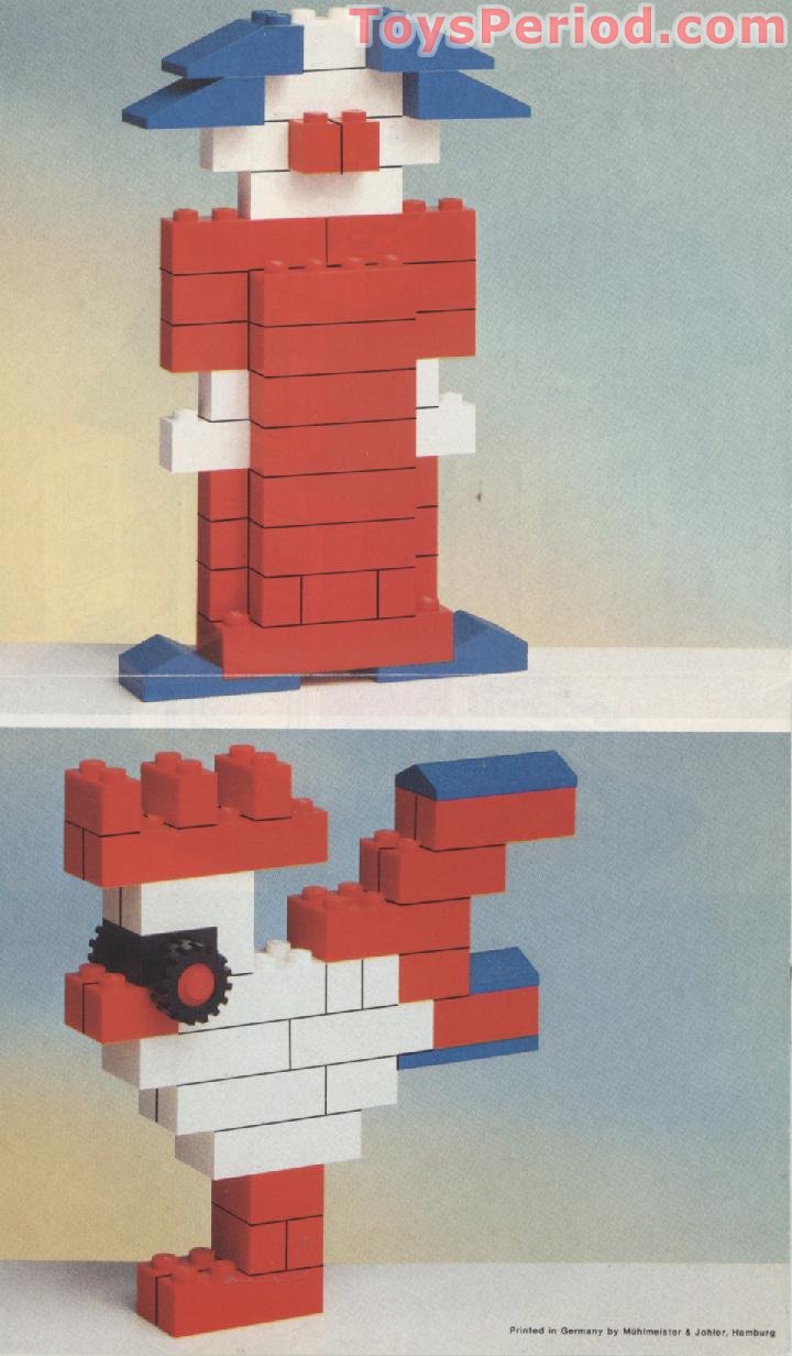 LEGO 533-1 Universal Building Set Instructions and Parts List