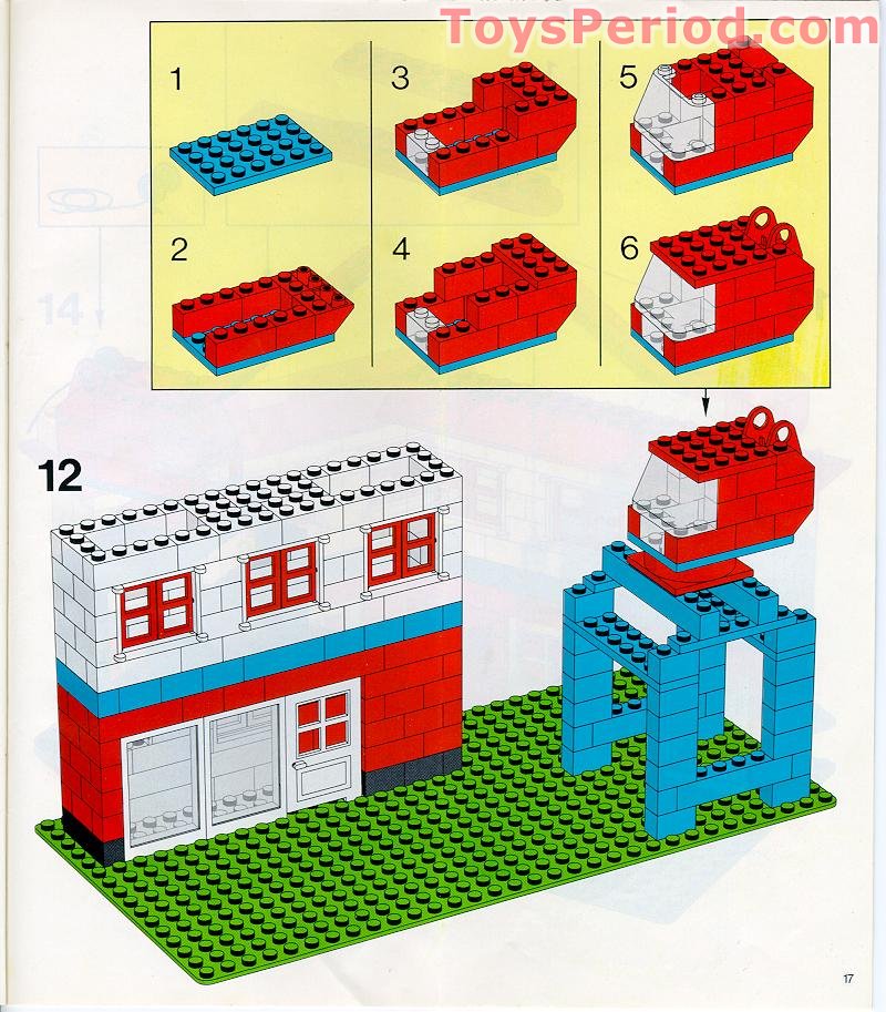 LEGO 565-2 Build-N-Store Chest, 5 Plus Instructions and Parts List
