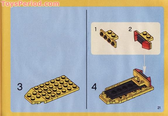 LEGO 4915 Mini Construction Instructions and Parts List