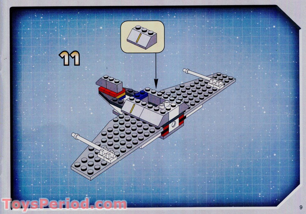 LEGO 4477 T-16 Skyhopper Instructions and Parts List