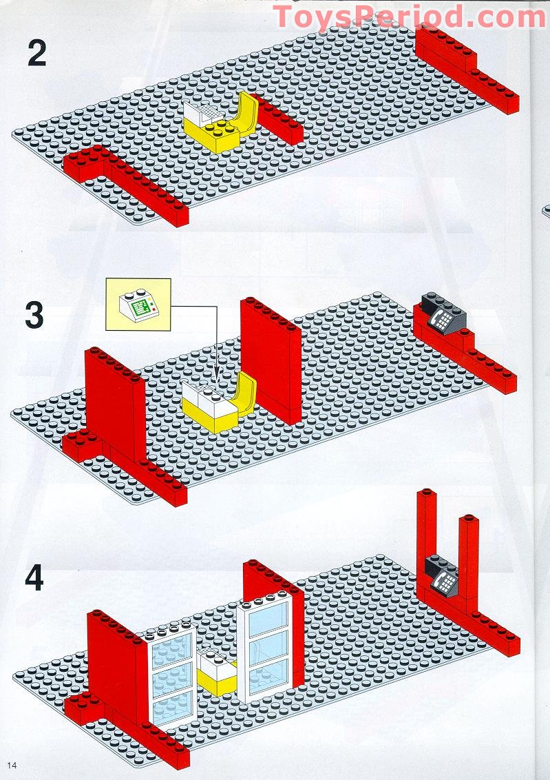LEGO 4555 Cargo Station Instructions and Parts List