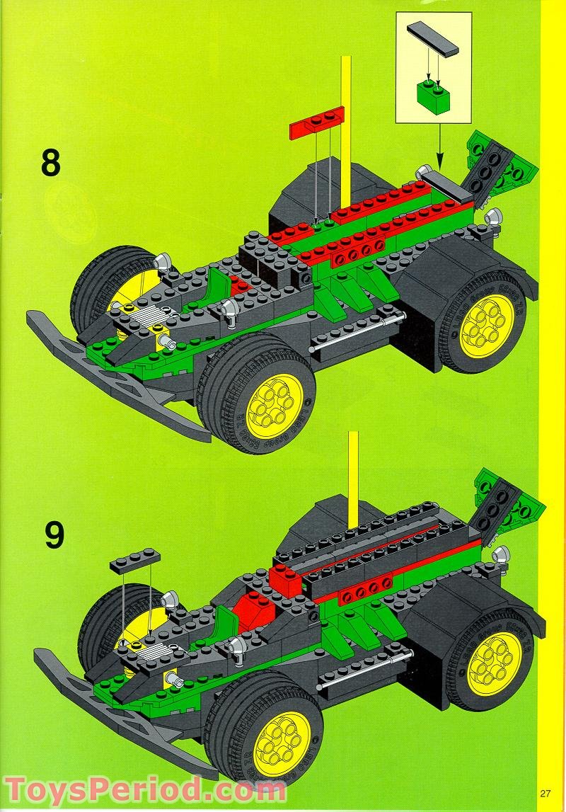 LEGO 5600 Radio Control Racer Instructions and Parts List