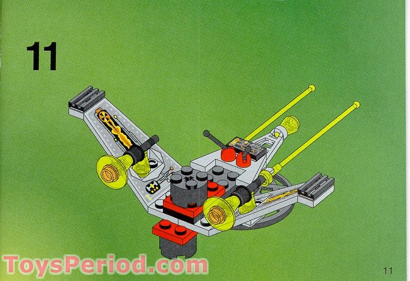 LEGO 6836 V-Wing Fighter Instructions and Parts List