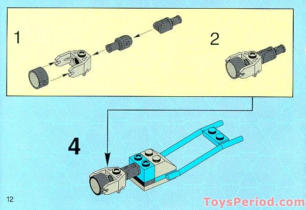 LEGO 6837 Cosmic Creeper Instructions and Parts List