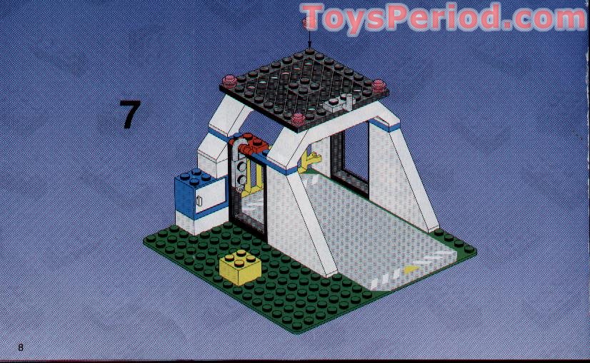 LEGO 6435 Coast Guard Hq Instructions and Parts List