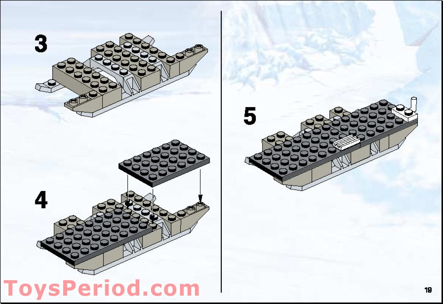 LEGO 6520 Mobile Outpost Instructions and Parts List