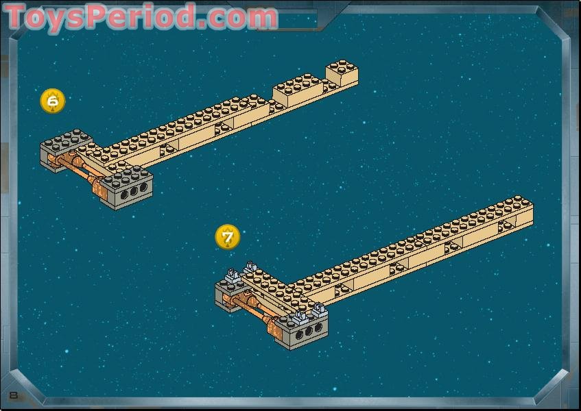 LEGO 7186 Watto's Junkyard Instructions and Parts List