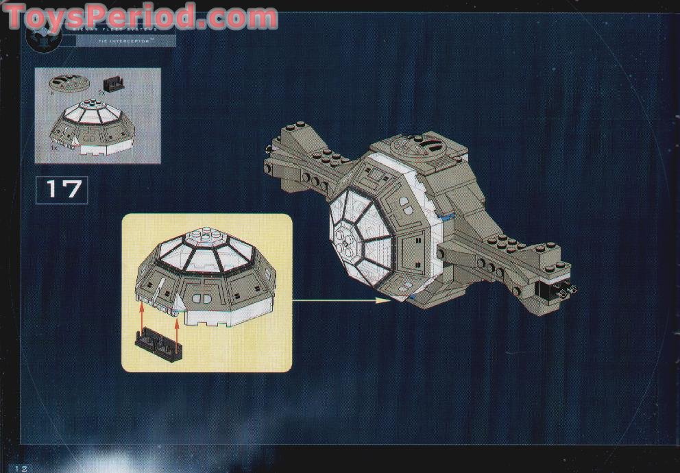 LEGO 7181 TIE Interceptor - Ultimate Collector Series UCS Instructions ...