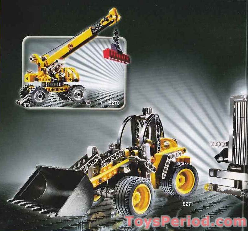LEGO 8272 Snowmobile Instructions and Parts List