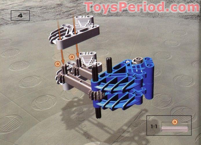 LEGO 8578 Gahlok-Kal Instructions and Parts List