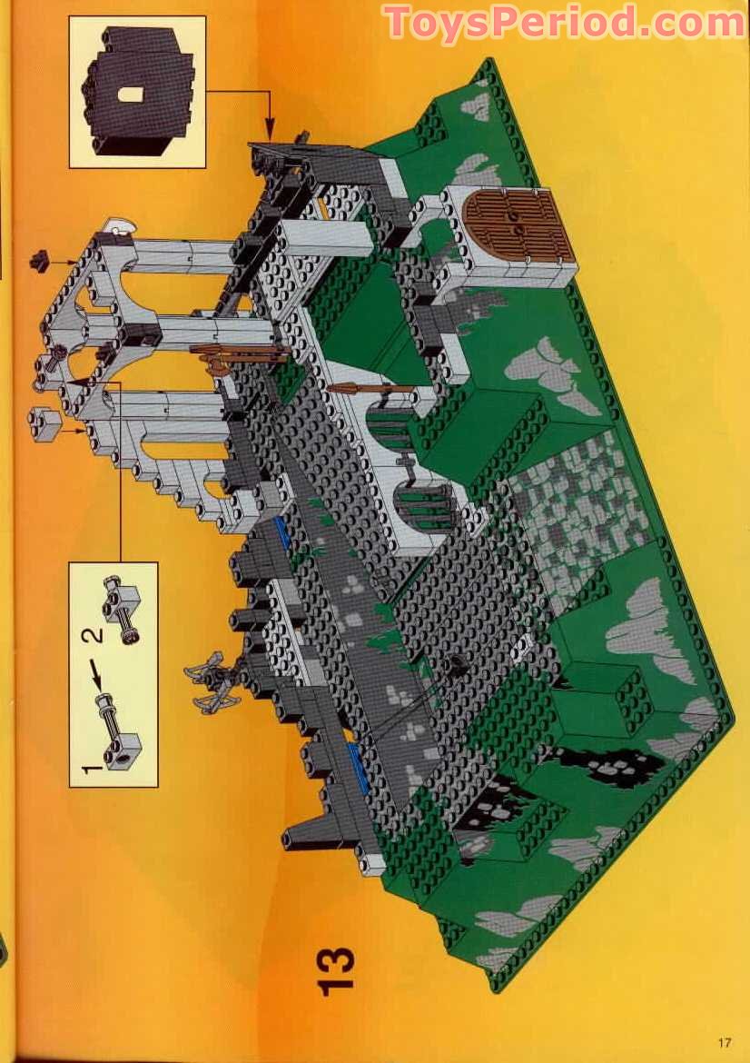 LEGO 6090 Royal Knight's Castle Instructions and Parts List