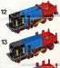 LEGO 396-1 Thatcher Perkins Locomotive Instructions and Parts List