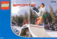 LEGO 3536 Snowboard Big Air Comp Instructions and Parts List